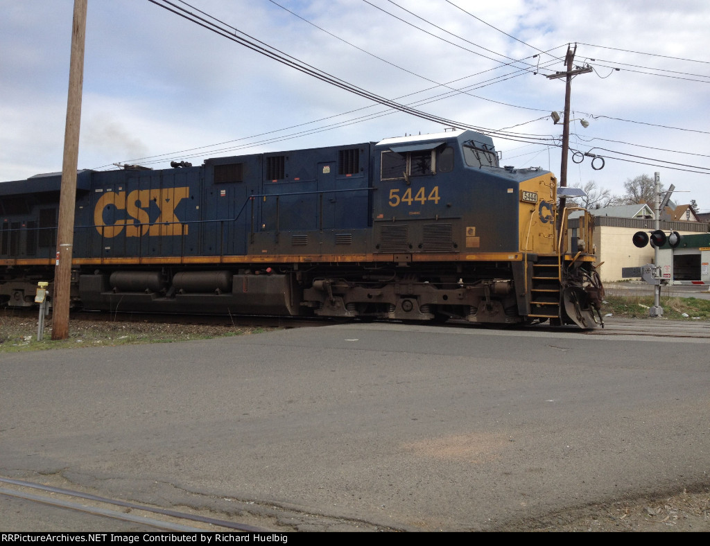 CSX 5444 In Ridgefield Park, NJ